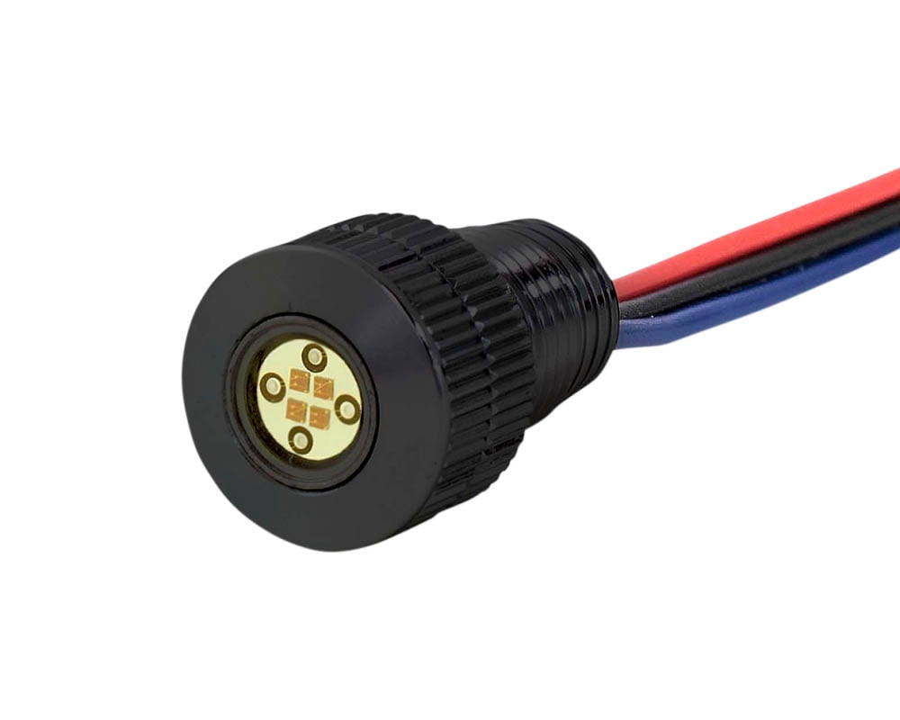 Paul Yaffe Lightning Boltz Bright White LED -Black w/Amber Lens (PYO ...