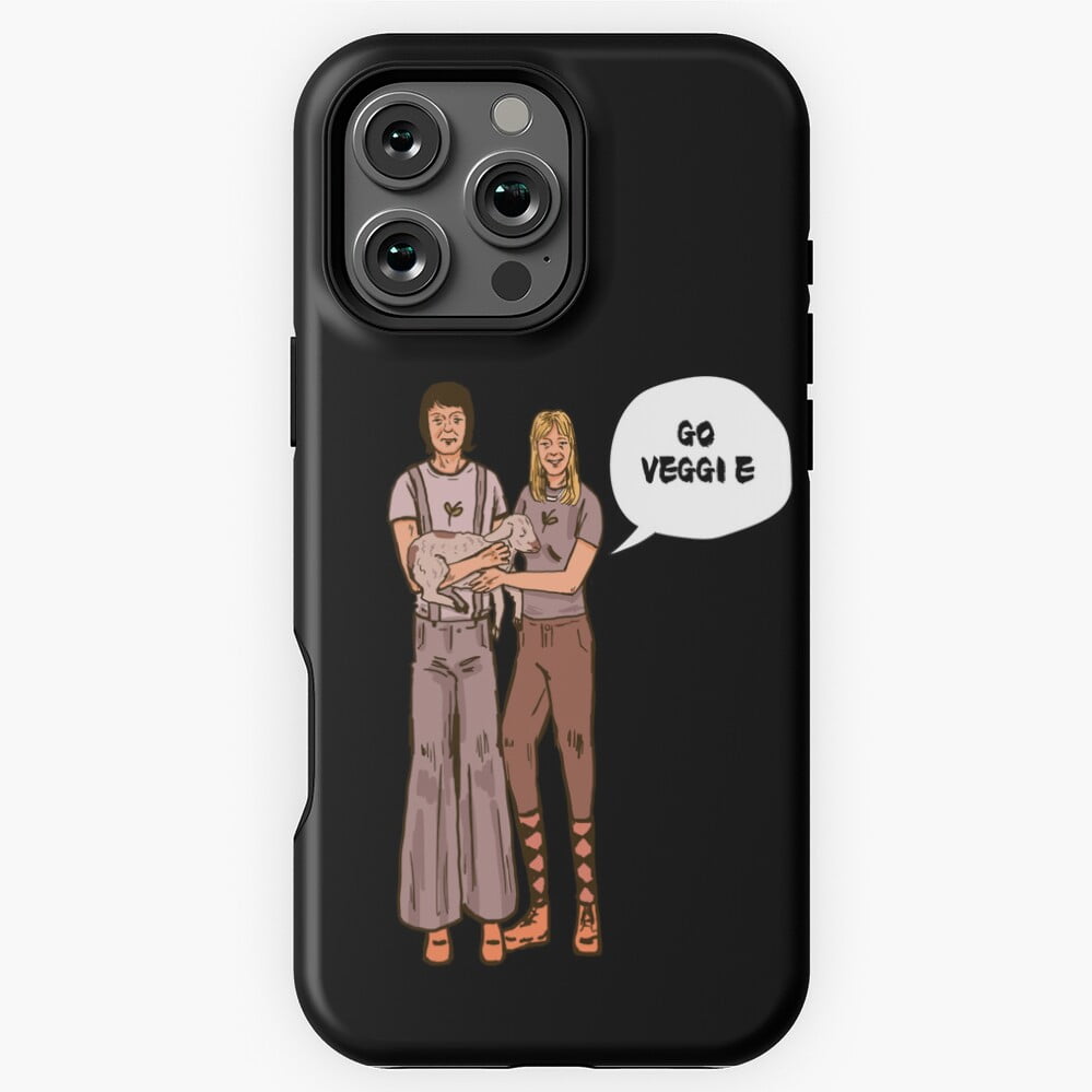 Paul and Linda McCartney GO VEGGIE Phone Case for iPhone 16 15 14 13 12 ...