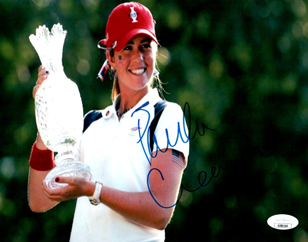 Paula Creamer Signed Autographed 8X10 Photo LPGA Holding Trophy JSA AE80160 - Walmart.com