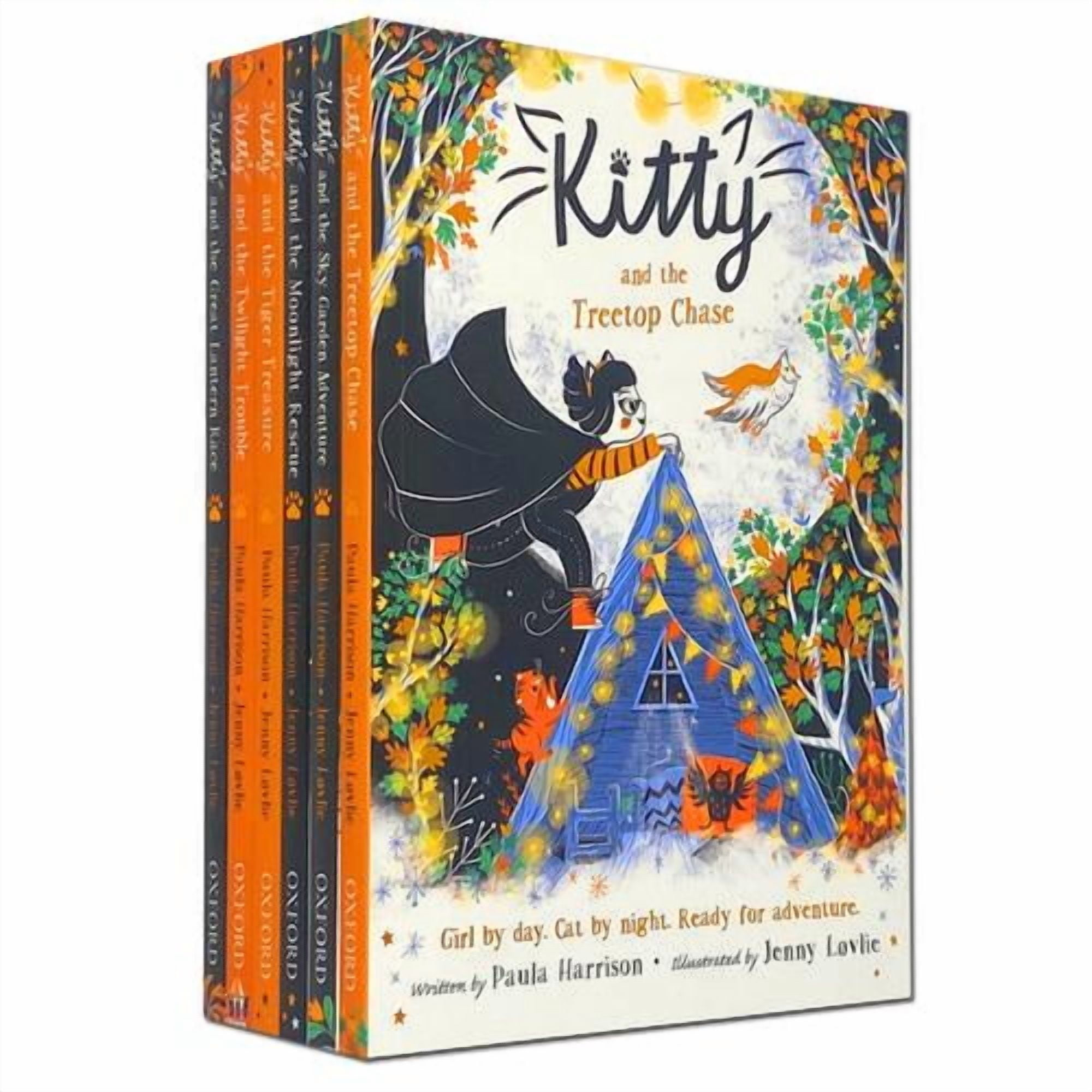 Paula Harrison Kitty Series 6 Books Collection Set (Moonlight Rescue ...