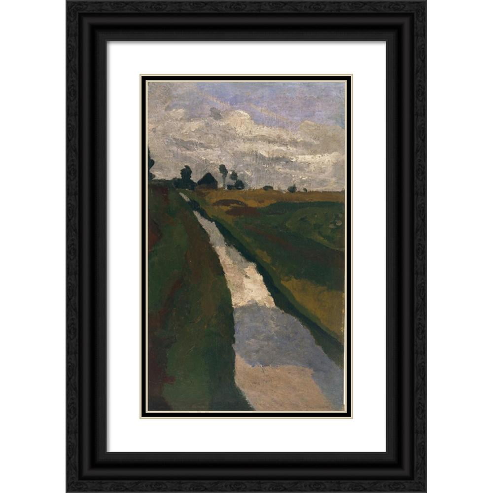 Paula Modersohn-Becker 10x14 Black Ornate Wood Framed Double Matted ...