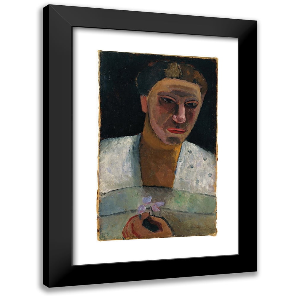 Paula Modersohn-Becker 11x14 Black Modern Framed Museum Art Print ...