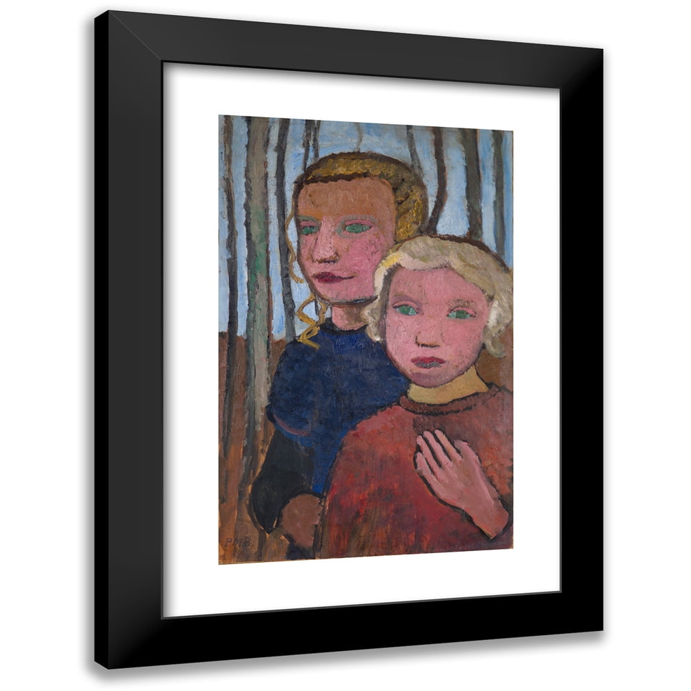 Paula Modersohn-Becker 11x14 Black Modern Framed Museum Art Print ...