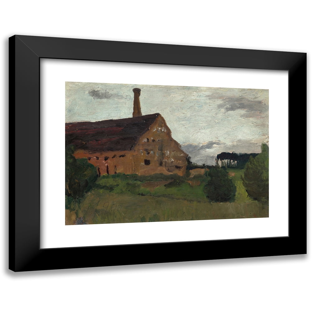 Paula Modersohn-Becker 14x11 Black Modern Framed Museum Art Print ...