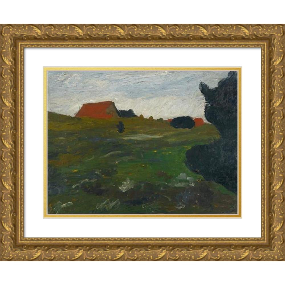 Paula Modersohn-Becker 14x12 Gold Ornate Wood Frame and Double Matted ...