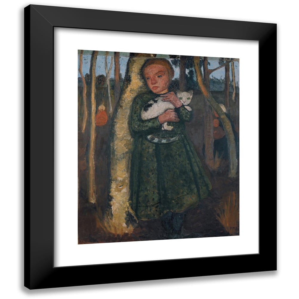 Paula Modersohn-Becker 15x18 Black Modern Framed Museum Art Print ...