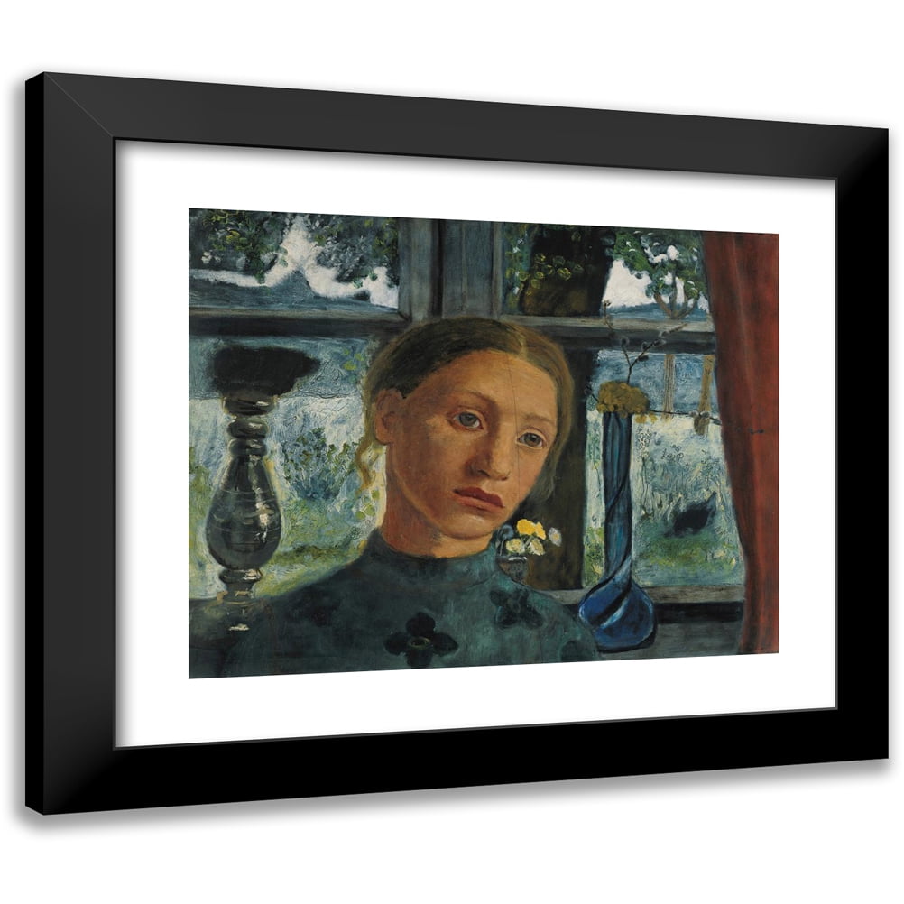 Paula Modersohn-Becker 18x15 Black Modern Framed Museum Art Print ...