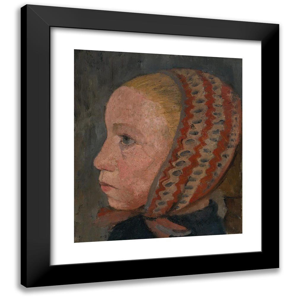 Paula Modersohn-Becker 20x23 Black Modern Framed Museum Art Print ...