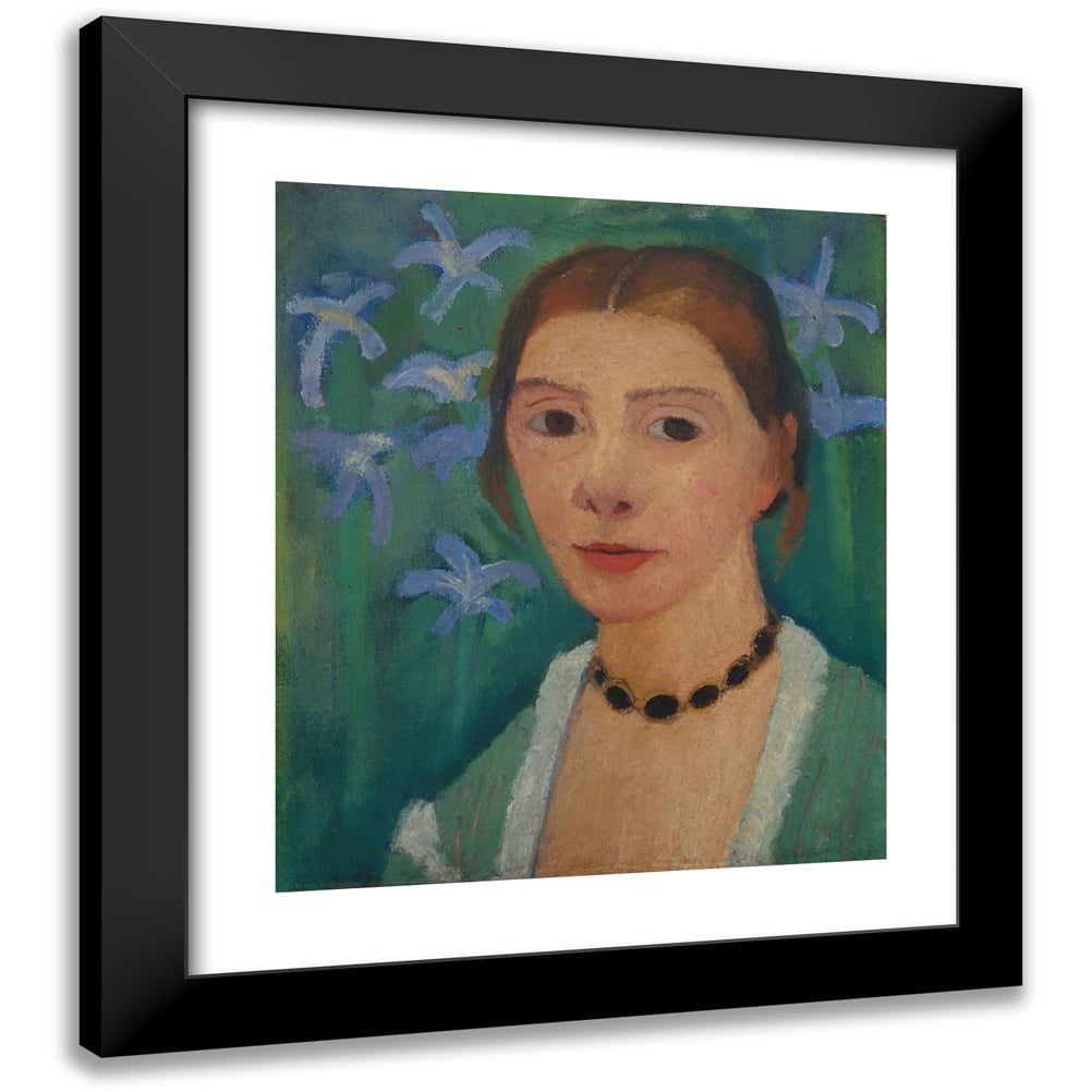 Paula Modersohn-Becker 20x23 Black Modern Framed Museum Art Print ...
