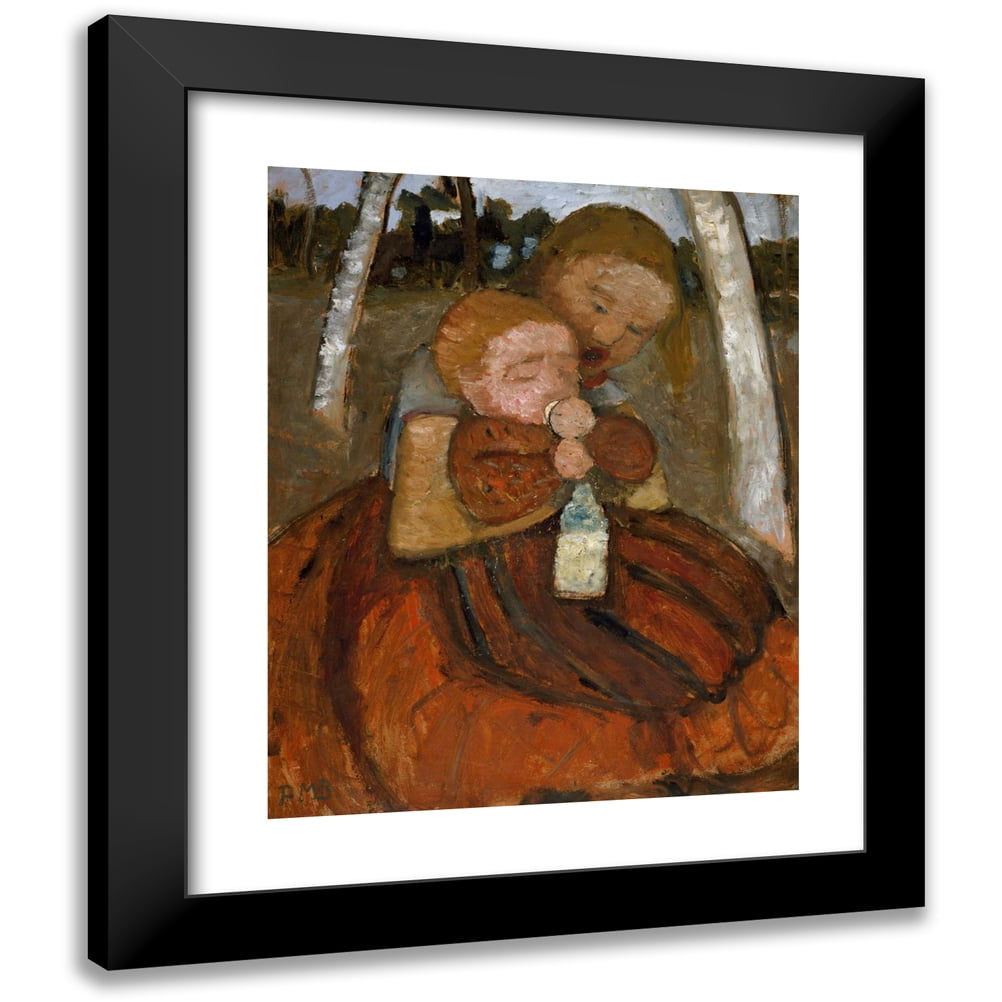 Paula Modersohn-Becker 20x24 Black Modern Framed Museum Art Print ...