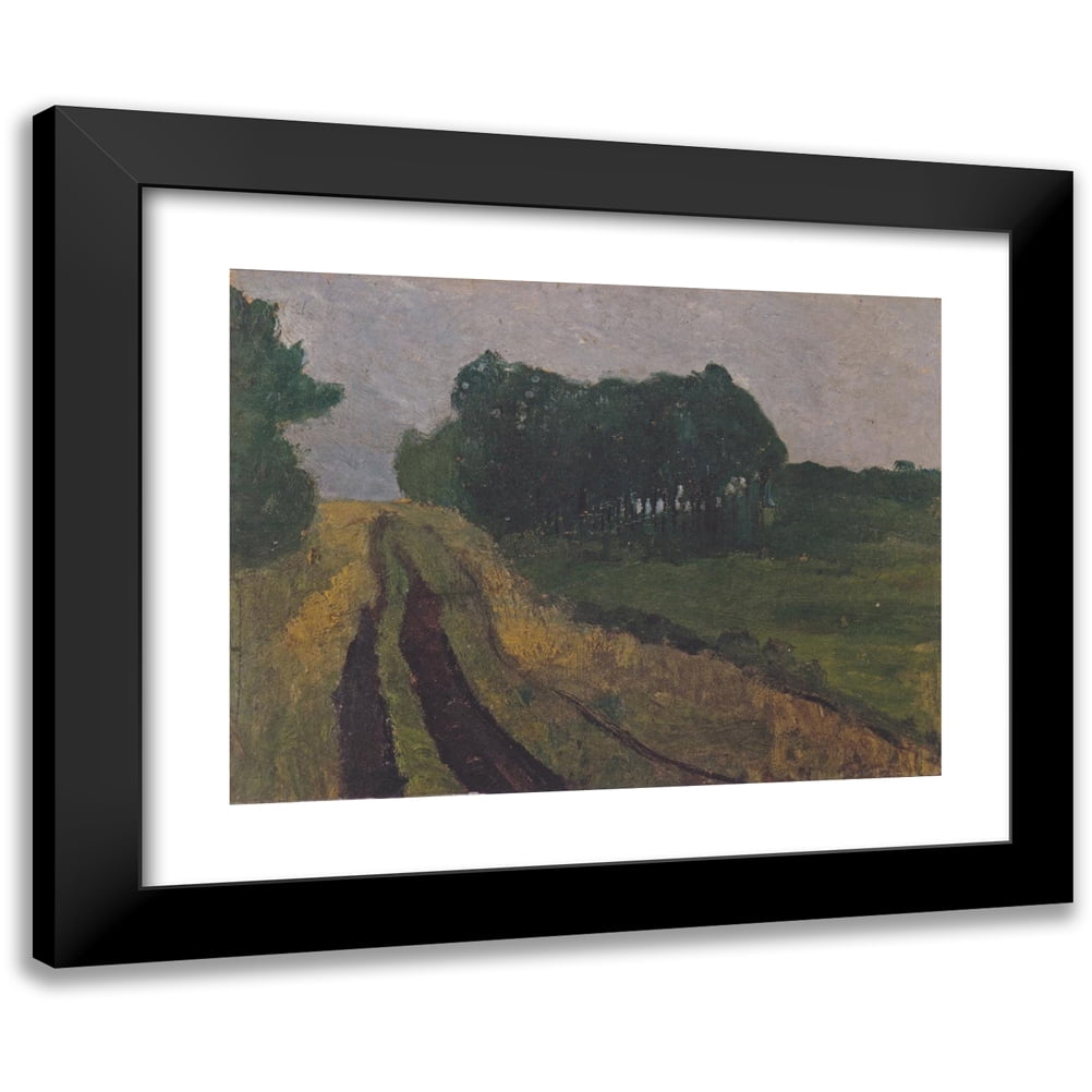 Paula Modersohn-Becker 24x19 Black Modern Framed Museum Art Print ...