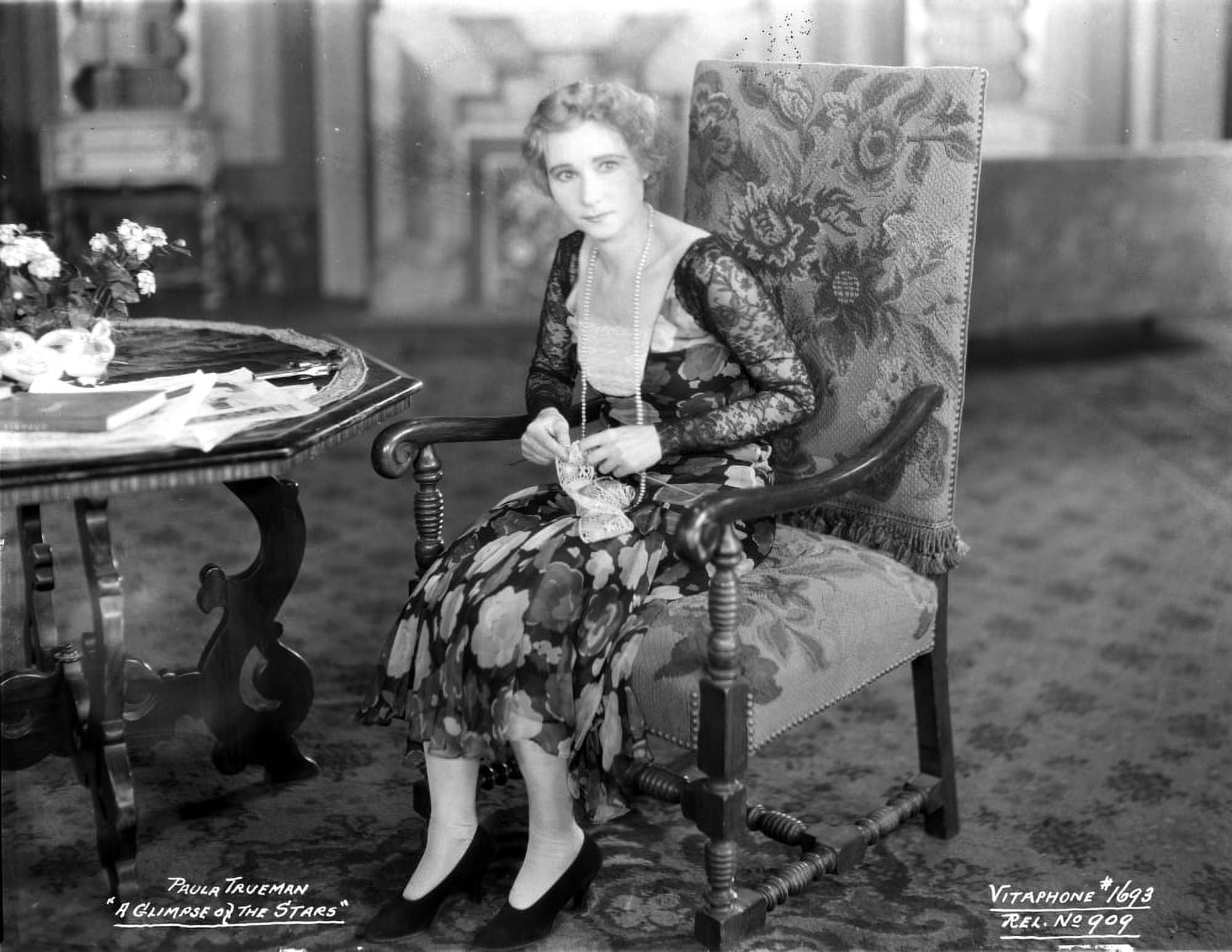 Paula Trueman Seated in Classic Photo Print (8 x 10) - Walmart.com