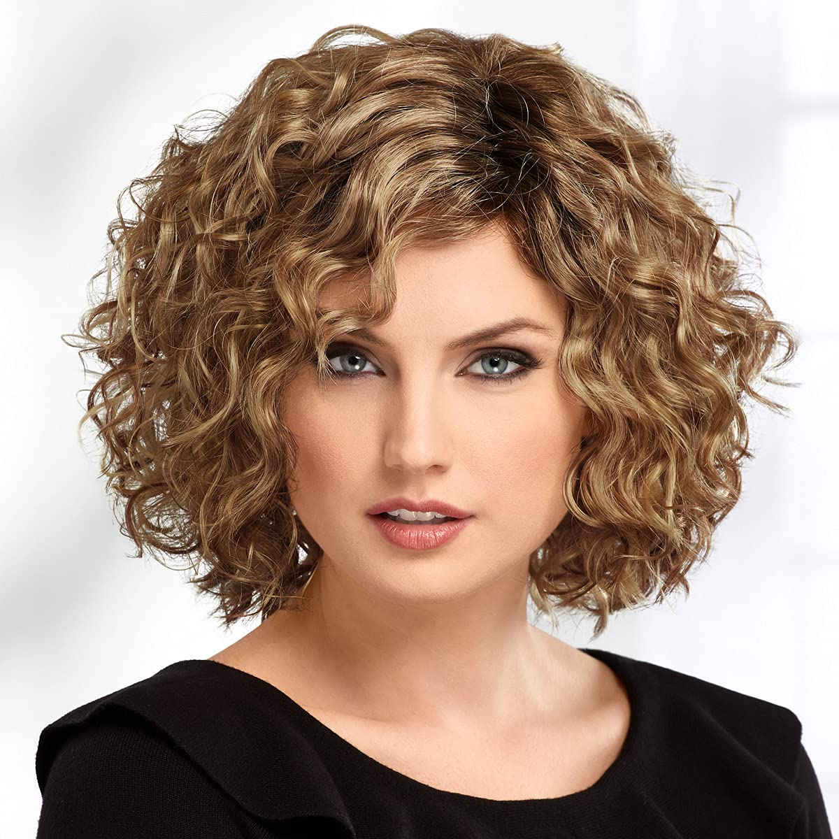 Paula Young Becky Lace Front WhisperLite Wig Coveted Curly Wig with ...