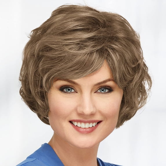 Paula Young Beth Wig Beautiful Bob Wig with Soft Fringe and Touchable ...