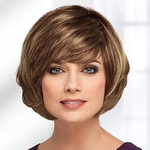 Paula Young Laurel WhisperLite Wig Haute Bob Wig with Brow-Skimming ...