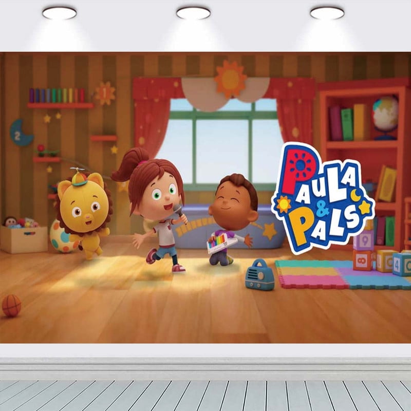 Paula and Pals Party Supplies Backdrop Banner Poster Birthday ...