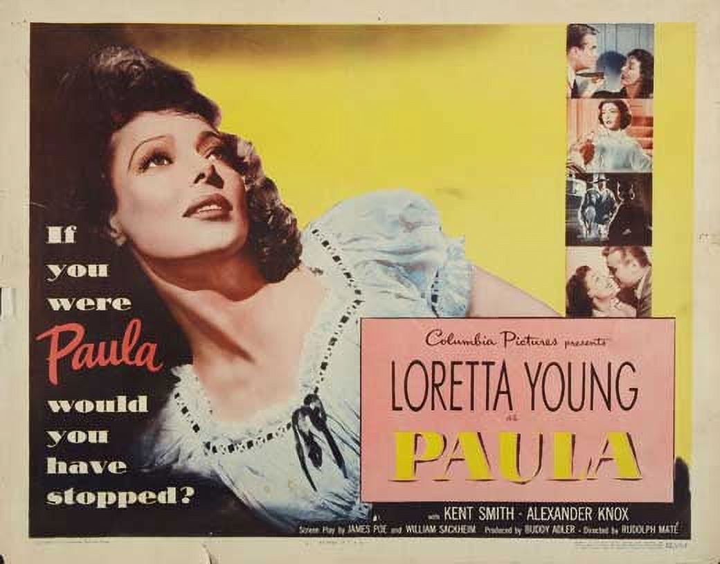 Paula - movie POSTER (Half Sheet Style A) (22" x 28") (1952) - Walmart.com