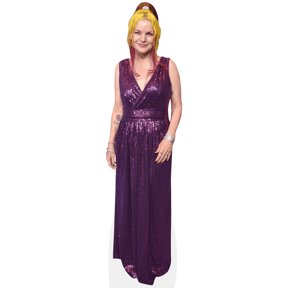 Pauley Perrette (Purple Dress) Mini Size Cutout. Standee. - Walmart.com