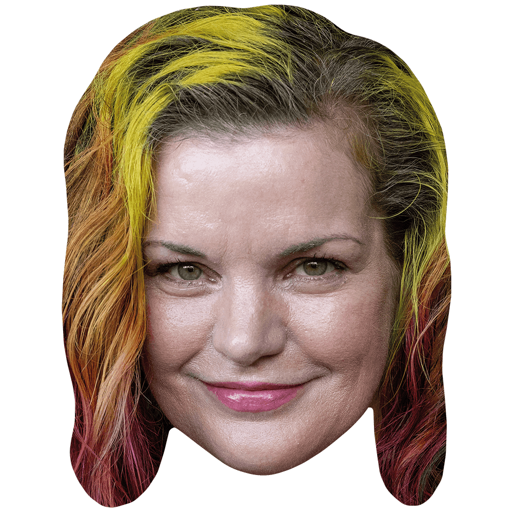 Pauley Perrette (Smile) Flat Cardboard Face - Walmart.com