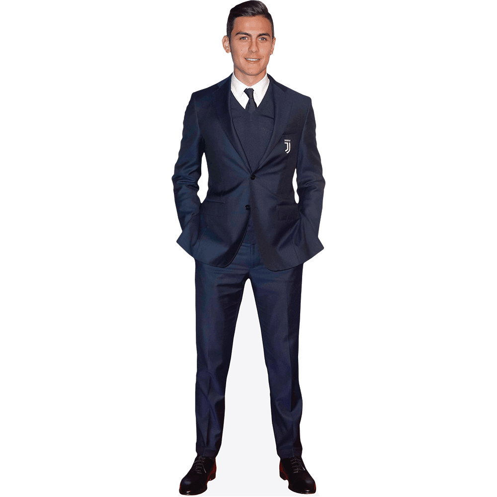 Paulo Dybala (Blue) Mini Cardboard Cutout Standee - Walmart.com