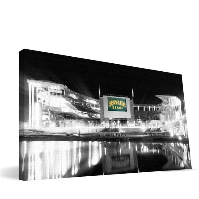 Paulson Designs BAYMS1636 Baylor McLane Stadium Canvas, 16 x 36 in ...