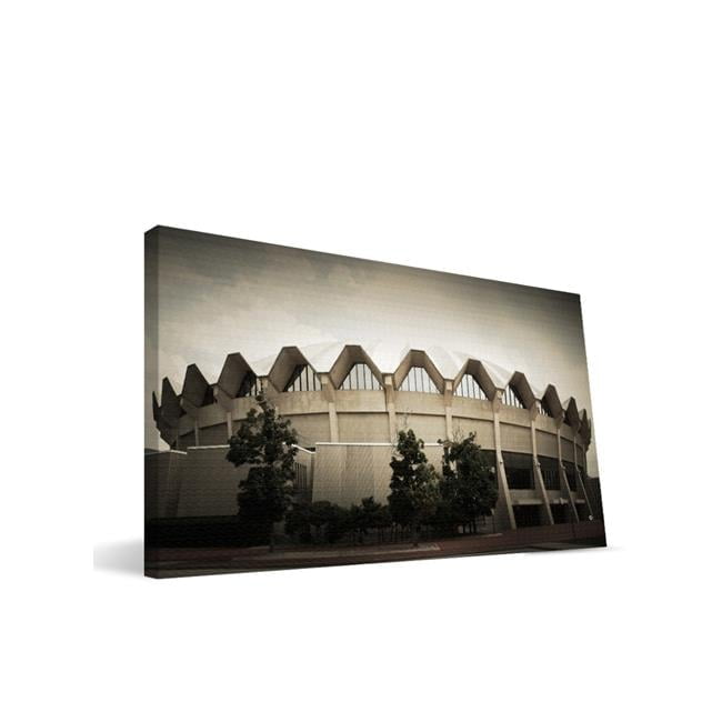 Paulson Designs WVMP1636 WVU Coliseum Canvas, 16 x 36 in. - Walmart.com