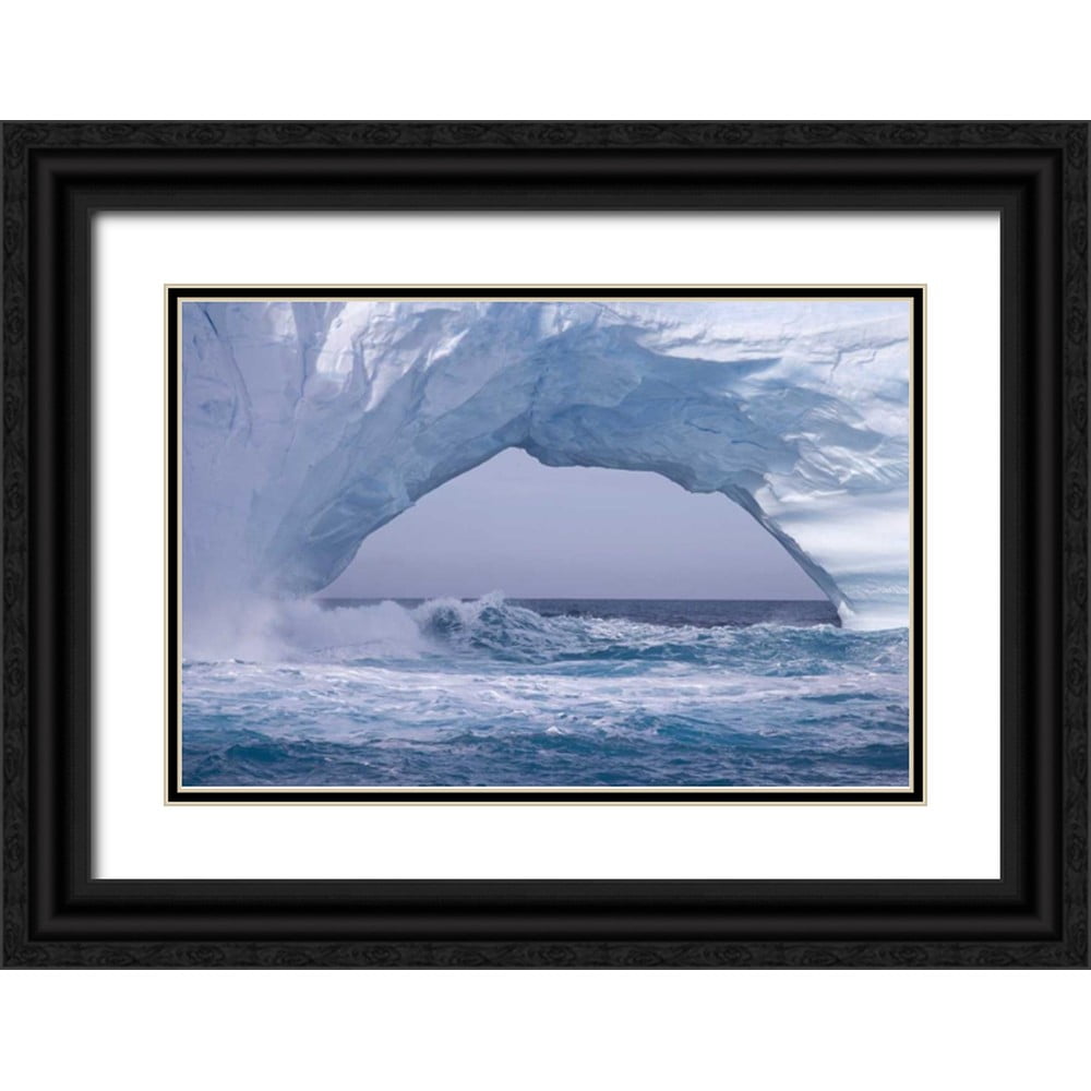 Paulson, Don 14x11 Black Ornate Wood Framed with Double Matting Museum ...