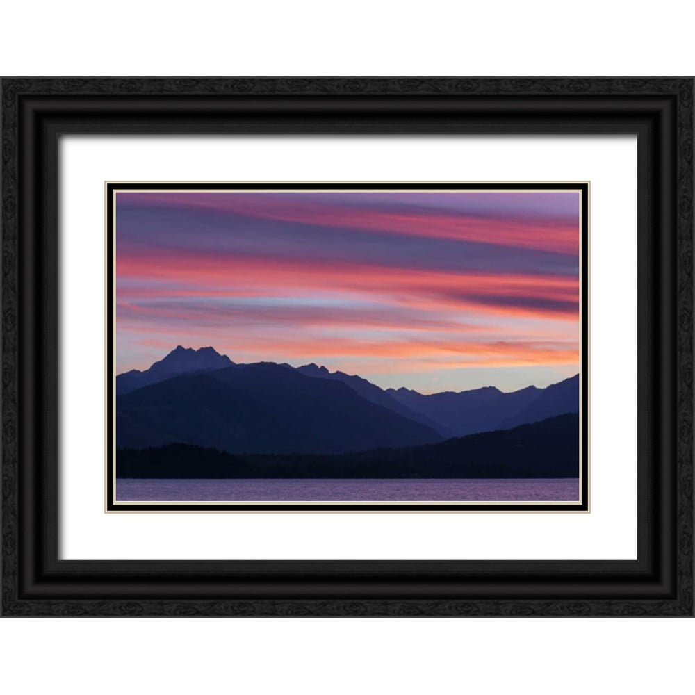 Paulson, Don 14x11 Black Ornate Wood Framed with Double Matting Museum Art Print Titled - WA ...