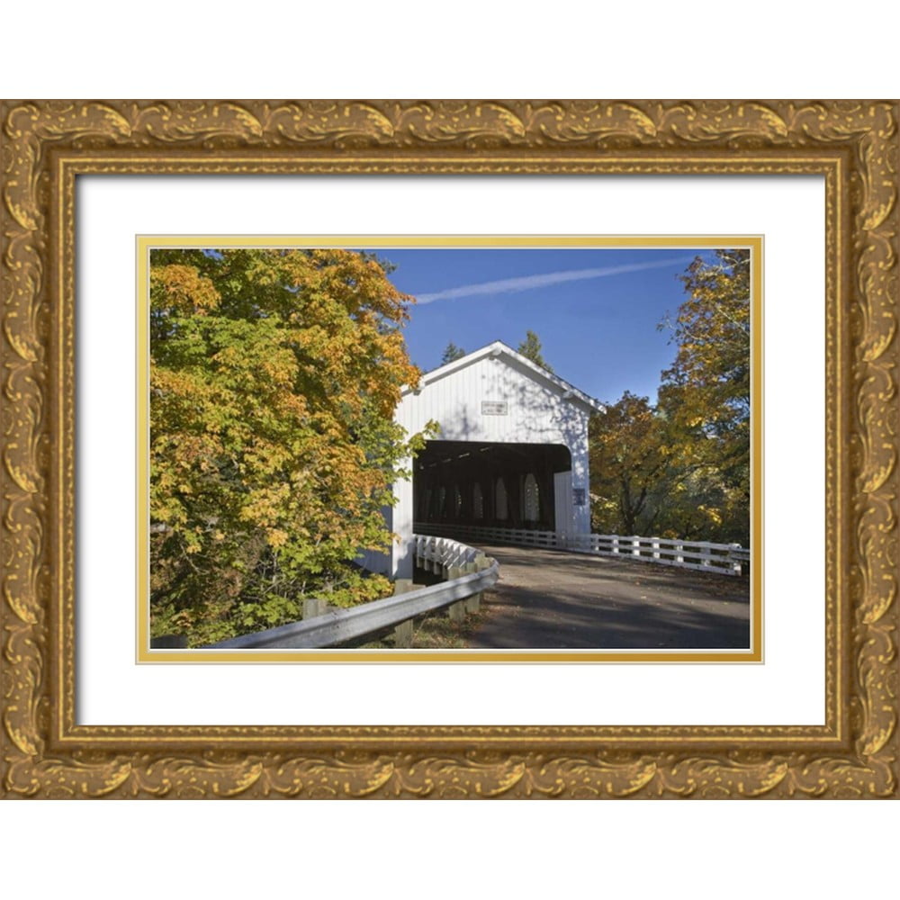 Paulson, Don 14x11 Gold Ornate Wood Framed with Double Matting Museum ...