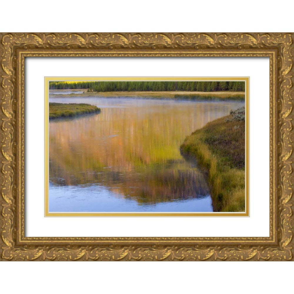 Paulson, Don 14x11 Gold Ornate Wood Framed with Double Matting Museum ...