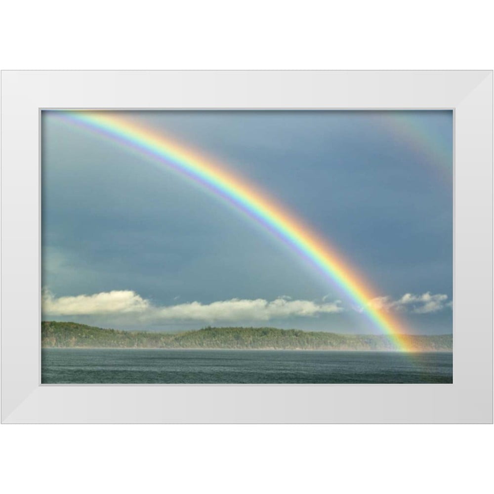 Paulson, Don 14x11 White Modern Wood Framed Museum Art Print Titled - Washington, Seabeck ...