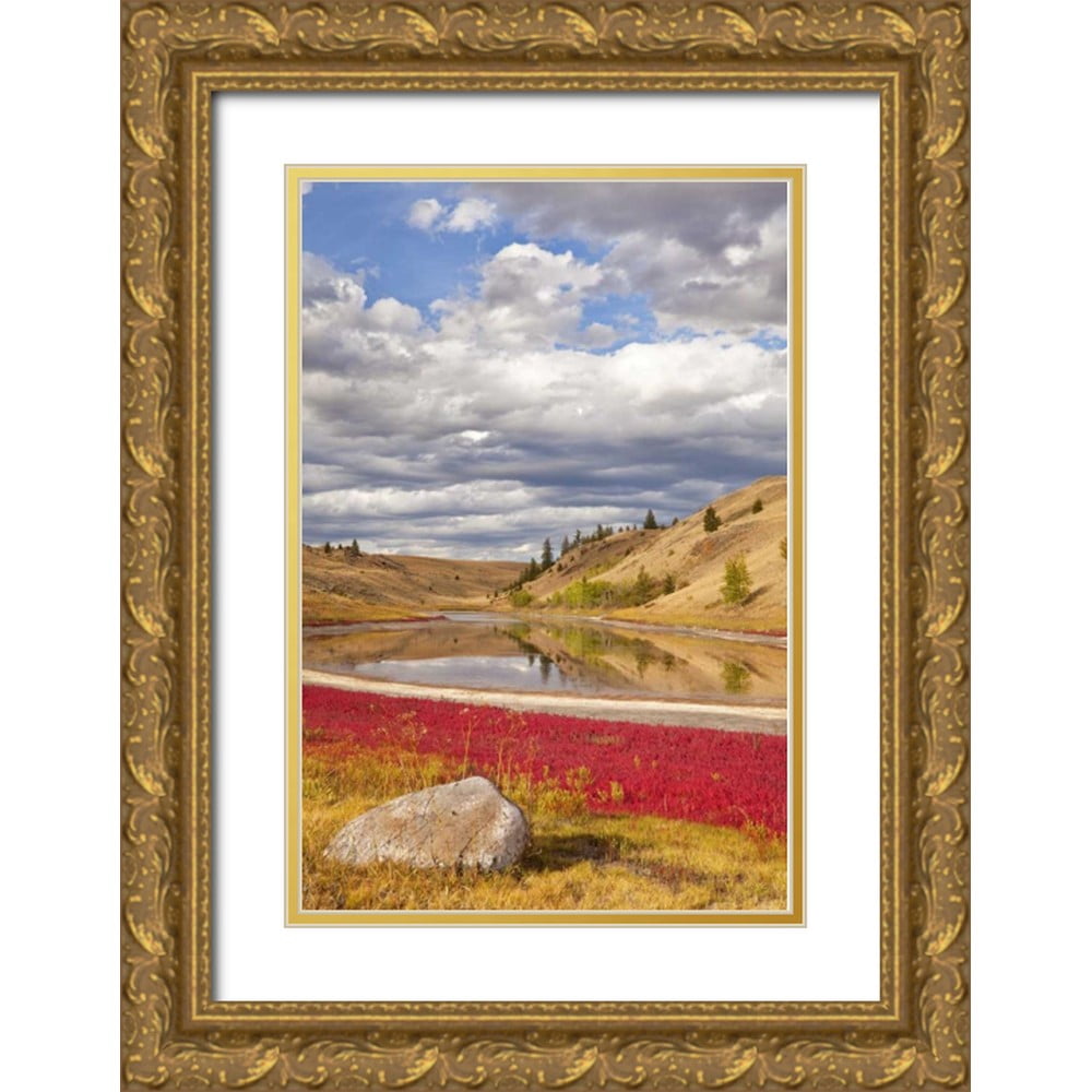 Paulson, Don 17x24 Gold Ornate Wood Framed with Double Matting Museum ...