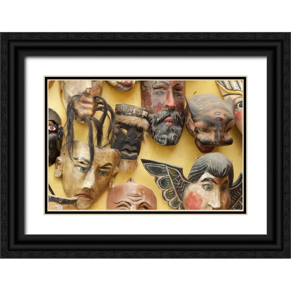 Paulson, Don 18x13 Black Ornate Wood Framed with Double Matting Museum ...