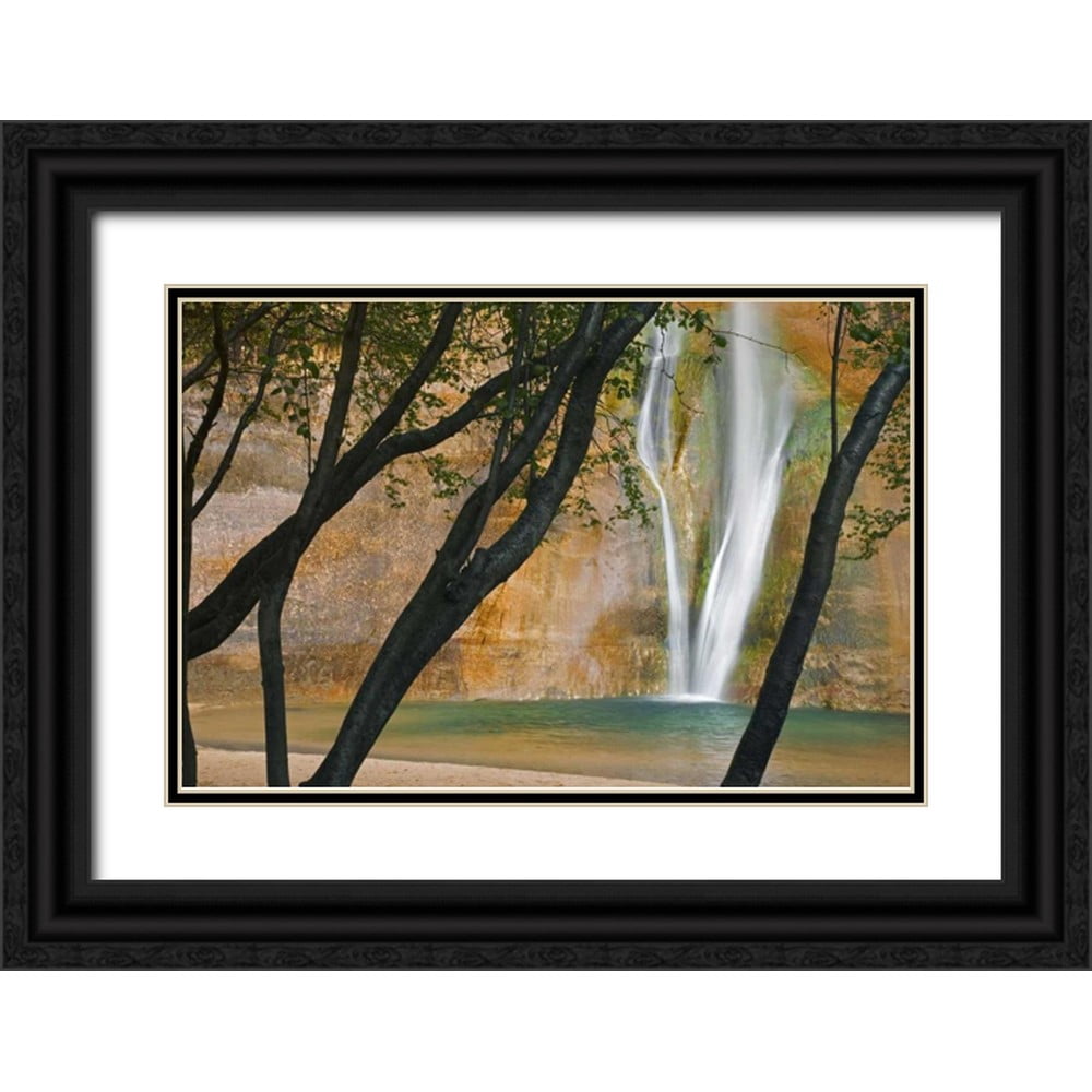 Paulson, Don 18x13 Black Ornate Wood Framed with Double Matting Museum ...