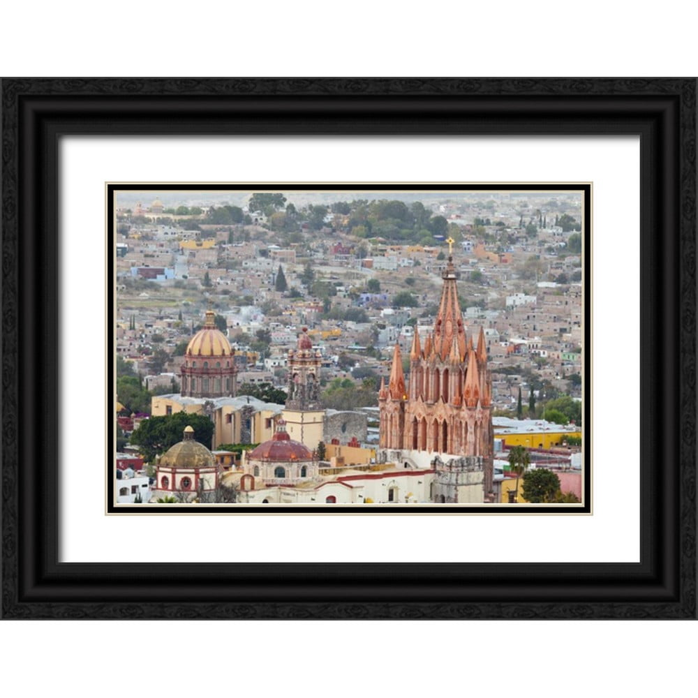 Paulson, Don 24x17 Black Ornate Wood Framed with Double Matting Museum ...