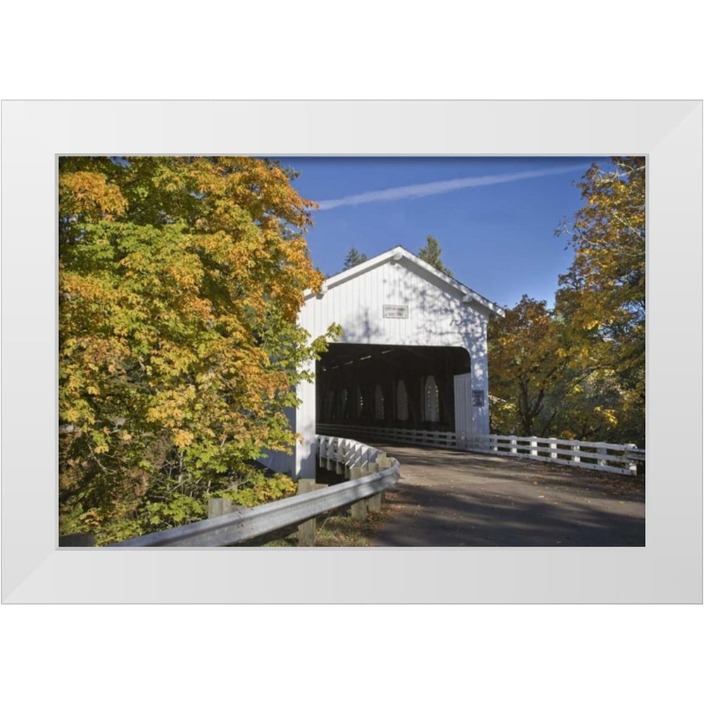 Paulson, Don 24x17 White Modern Wood Framed Museum Art Print Titled ...