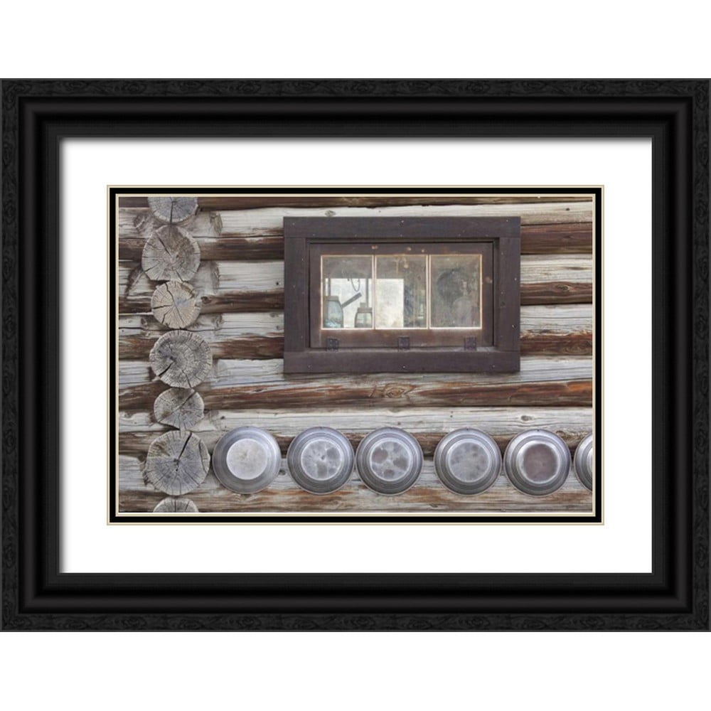 Paulson, Don 32x23 Black Ornate Wood Framed with Double Matting Museum ...