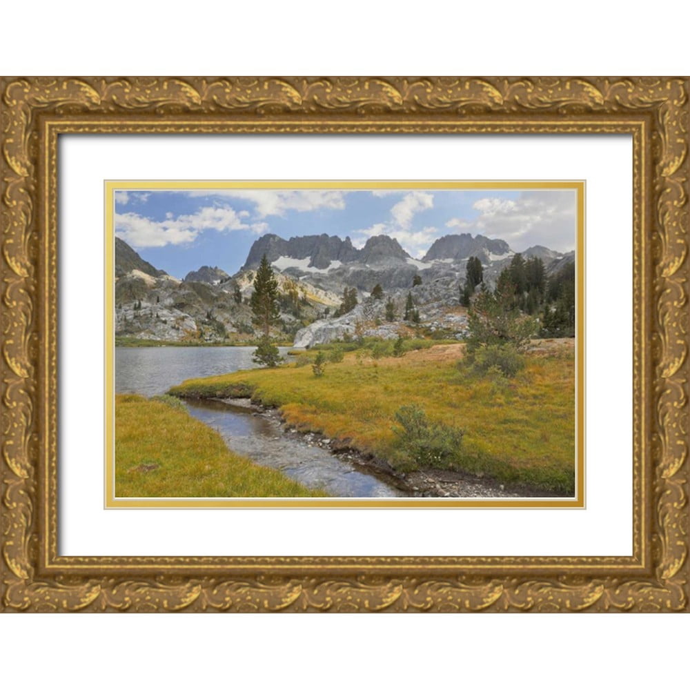 Paulson, Don 32x23 Gold Ornate Wood Framed with Double Matting Museum ...