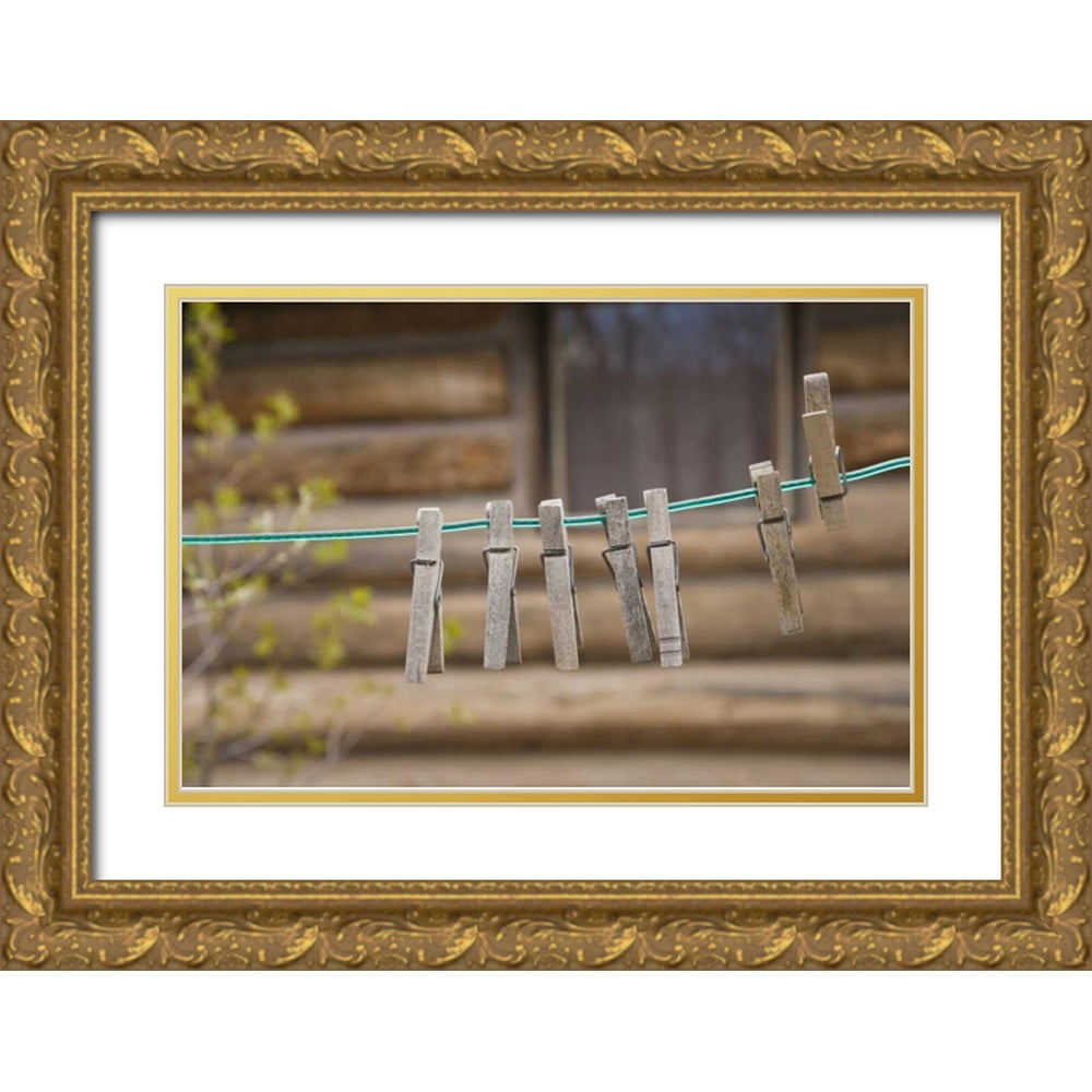 Paulson, Don 32x23 Gold Ornate Wood Framed with Double Matting Museum ...