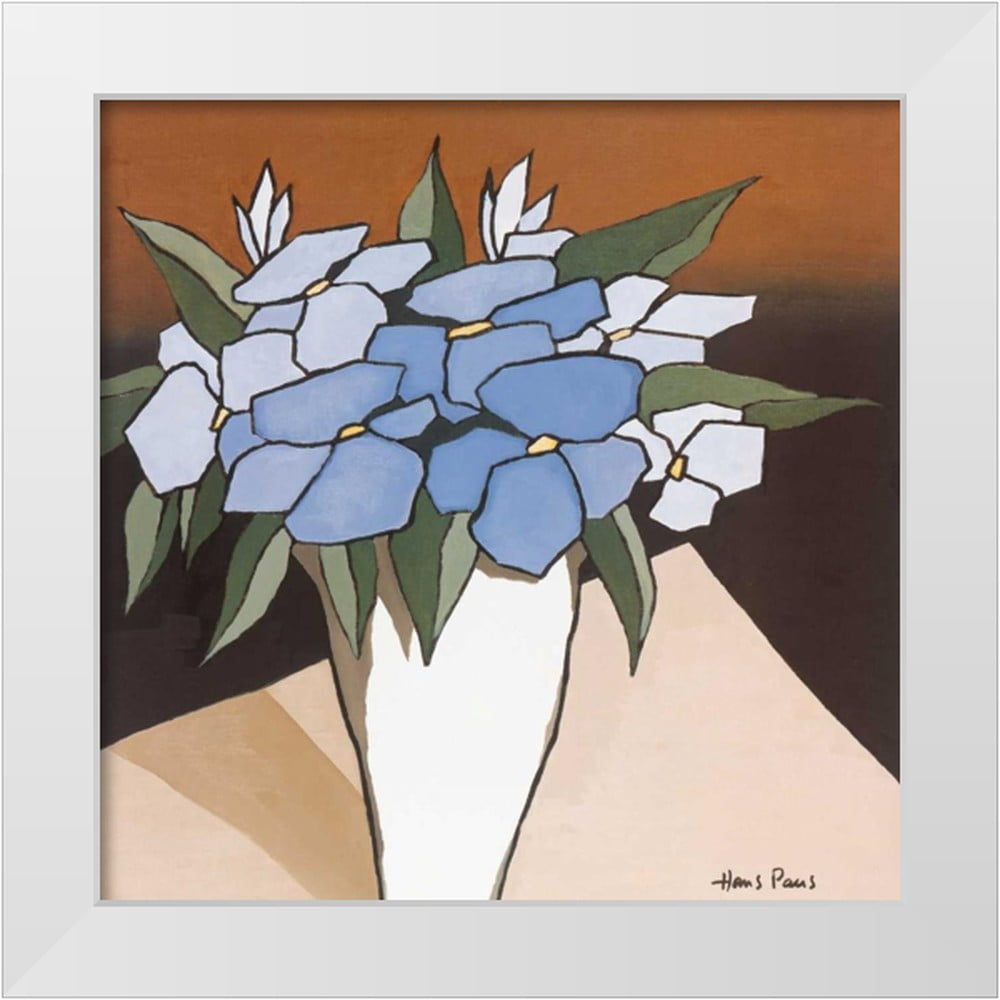 Paus, Hans 12x12 White Modern Wood Framed Museum Art Print Titled ...