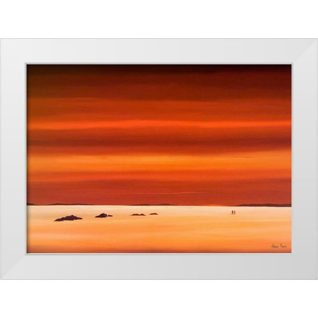 Paus, Hans 14x11 White Modern Wood Framed Museum Art Print Titled ...