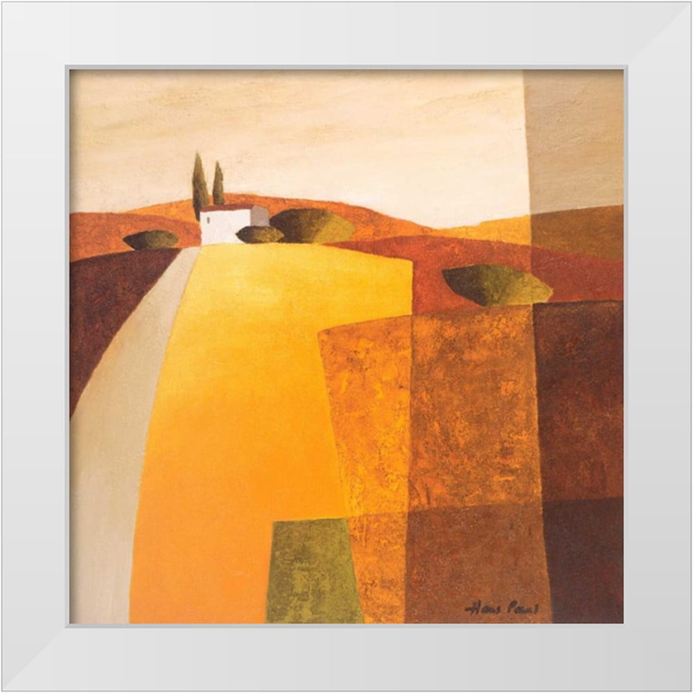 Paus, Hans 15x15 White Modern Wood Framed Museum Art Print Titled ...