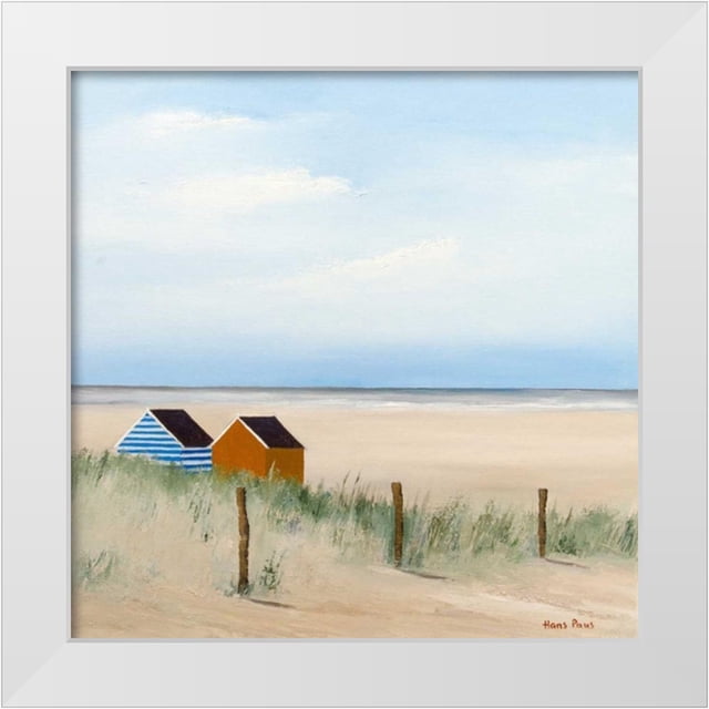 Paus, Hans 15x15 White Modern Wood Framed Museum Art Print Titled ...