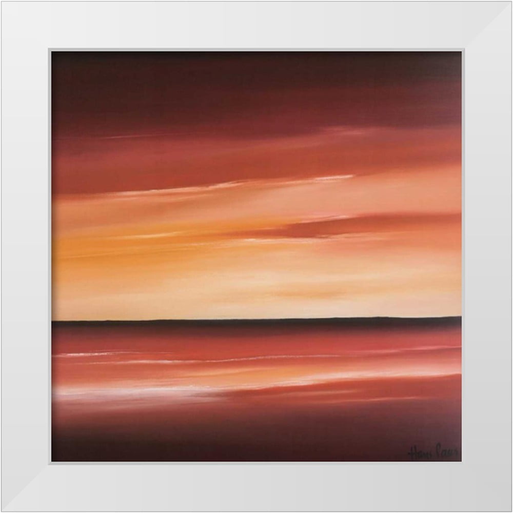 Paus, Hans 20x20 White Modern Wood Framed Museum Art Print Titled ...