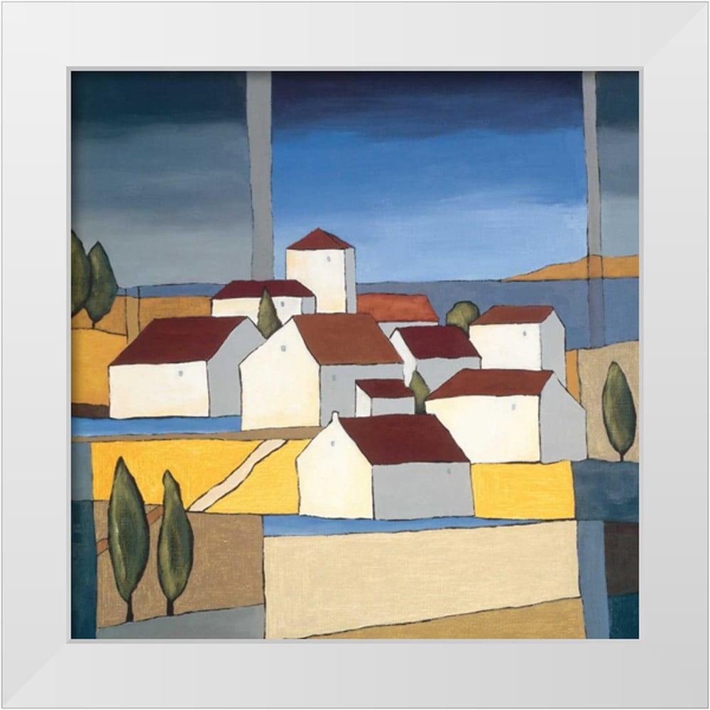 Paus, Hans 20x20 White Modern Wood Framed Museum Art Print Titled ...
