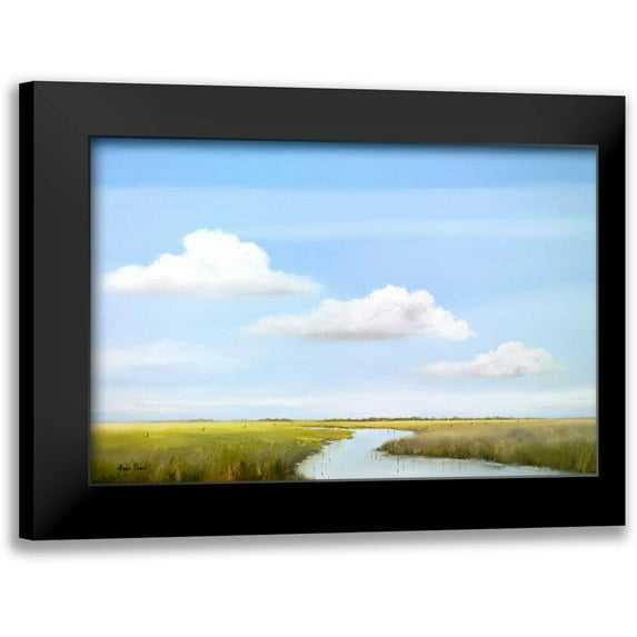 Paus, Hans 24x17 Black Modern Framed Museum Art Print Titled - Down the ...