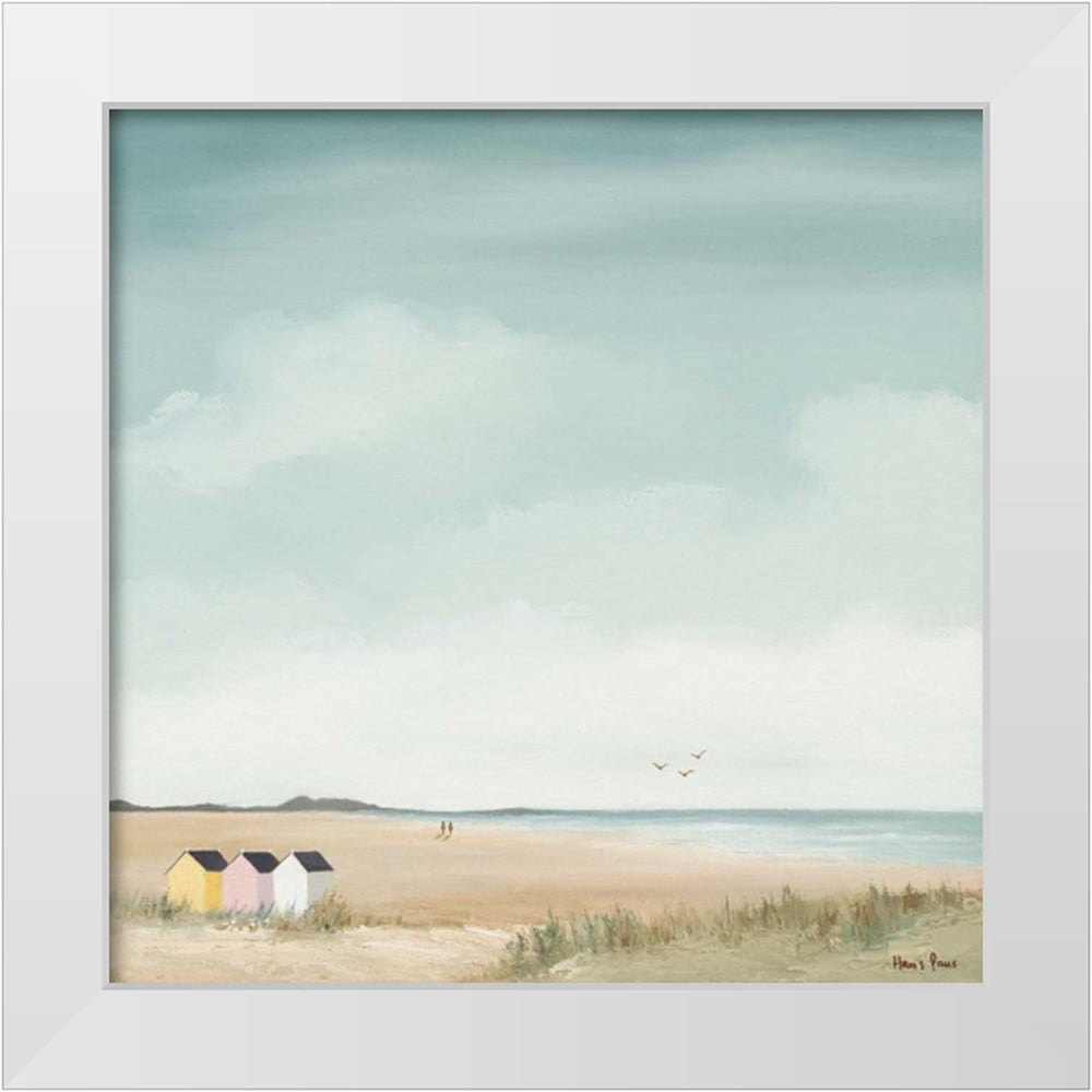 Paus, Hans 26x26 White Modern Wood Framed Museum Art Print Titled ...