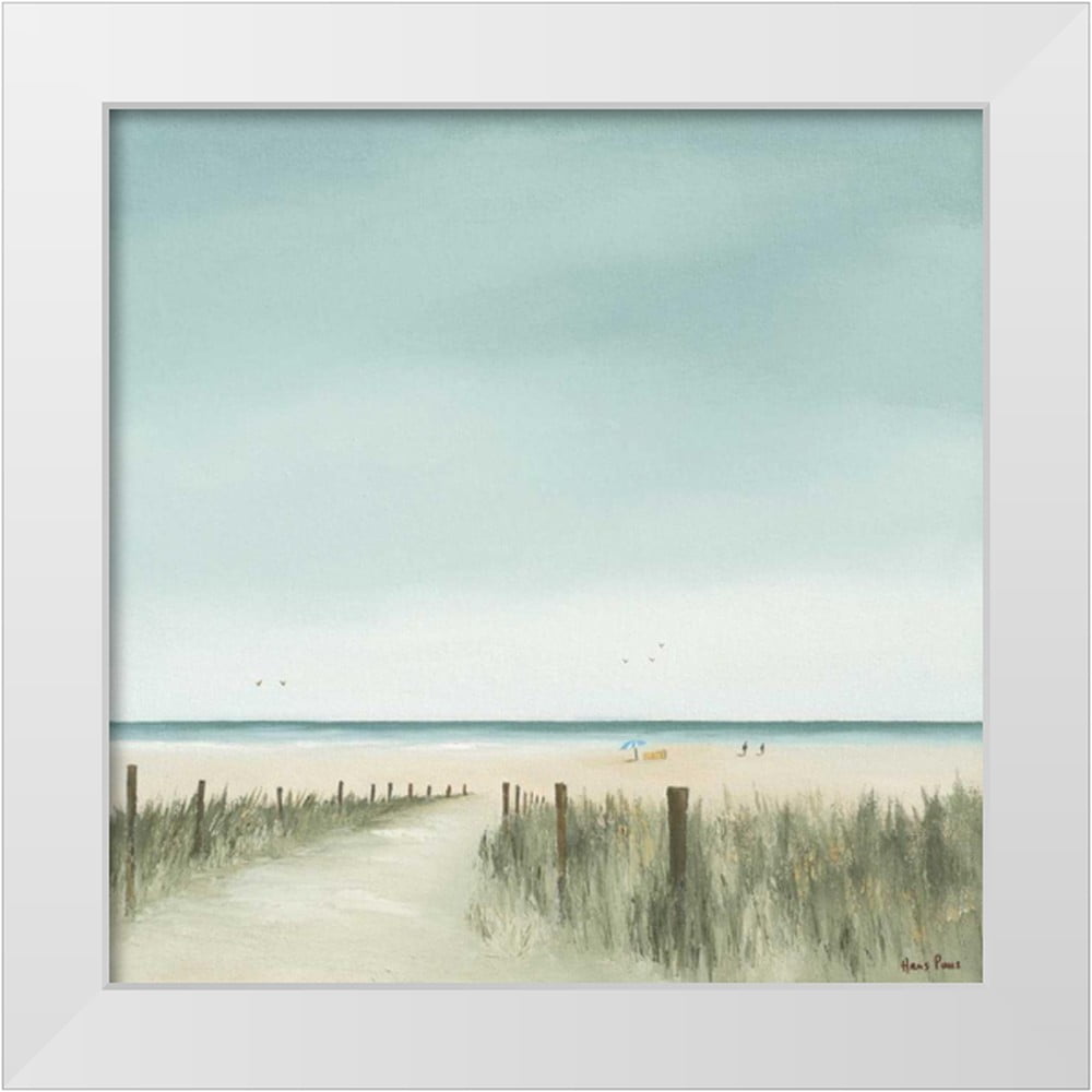 Paus, Hans 26x26 White Modern Wood Framed Museum Art Print Titled ...