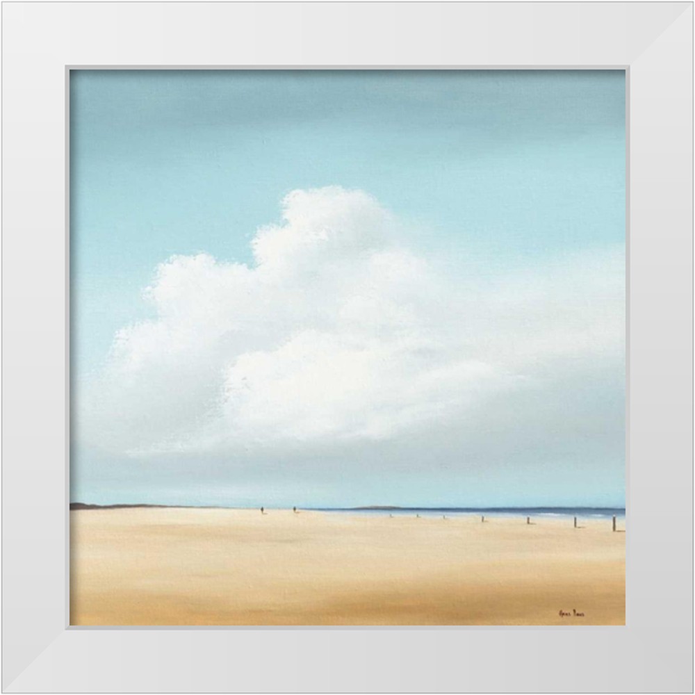 Paus, Hans 26x26 White Modern Wood Framed Museum Art Print Titled ...