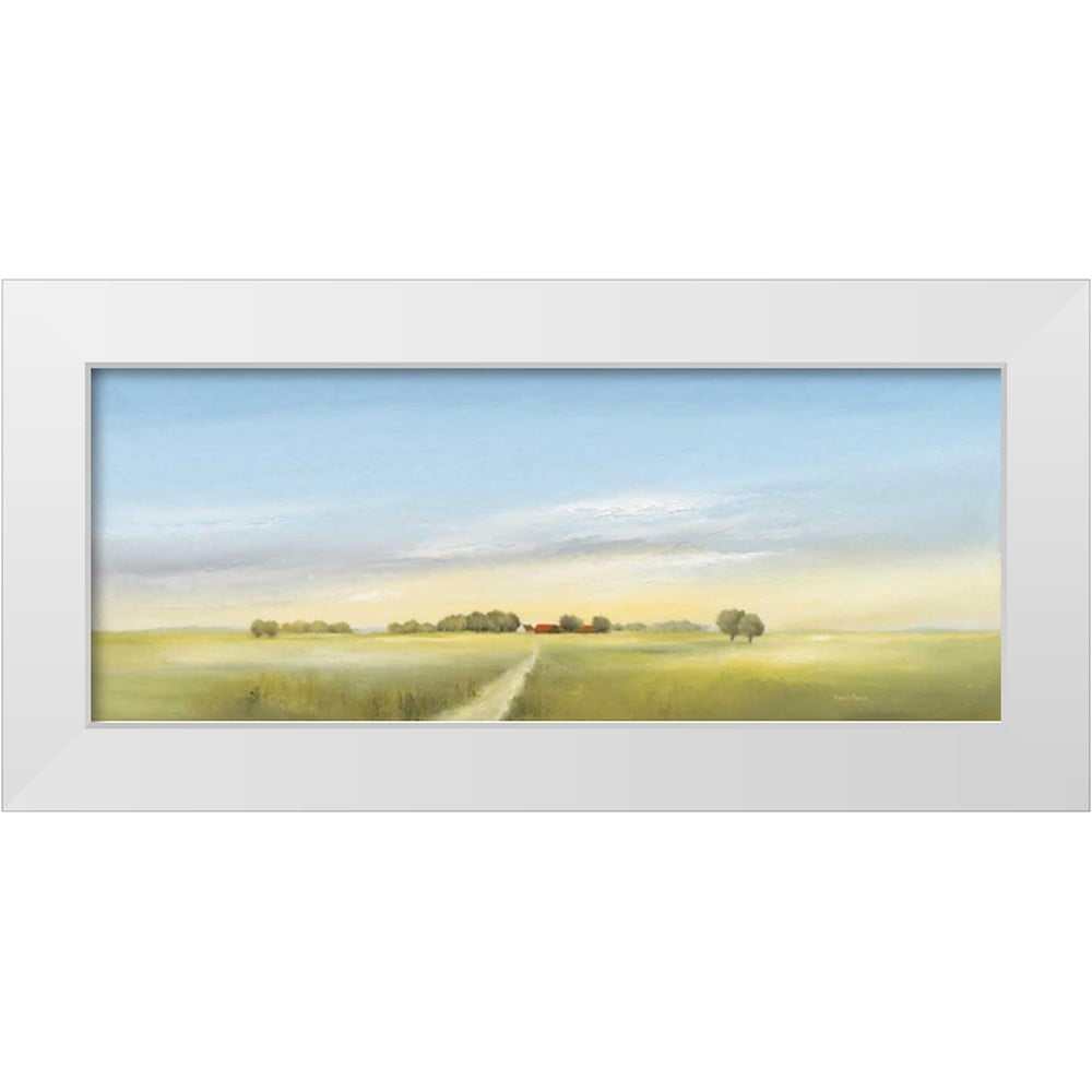 Paus, Hans 32x15 White Modern Wood Framed Museum Art Print Titled ...